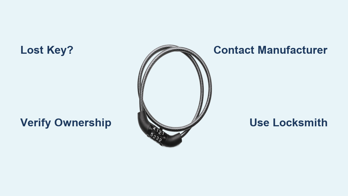 How to Cut a Bike Chain Lock Safely