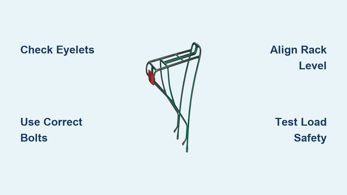 How to Fit a Rear Bike Rack – Easy Installation Guide
