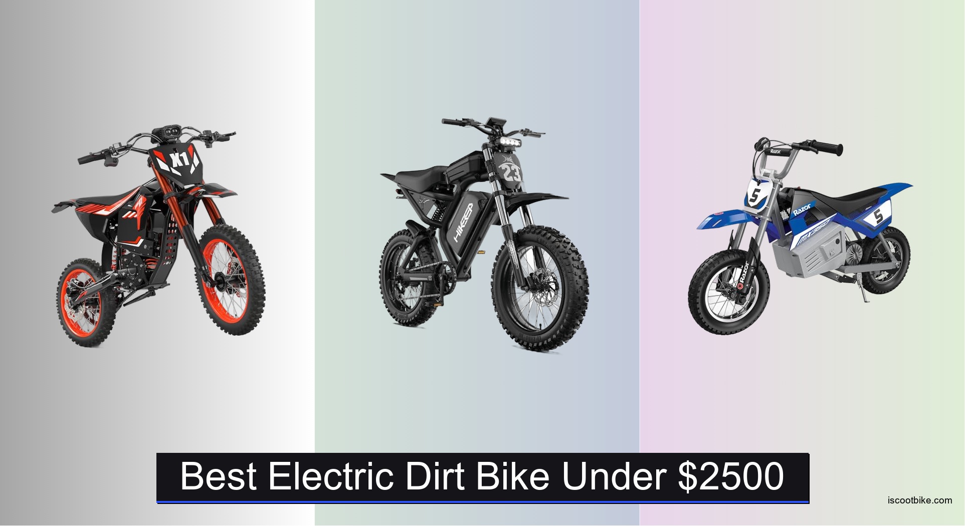 8 Best Electric Dirt Bikes Under $2500 2026